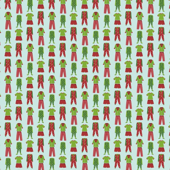 Christmas Pajamas 12 x 12 Paper