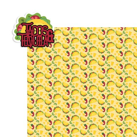 Cinco: Tacos and Tequila 2 Piece Print and Cut Kit
