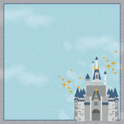 Cinderella: Castle 12 x 12 Paper