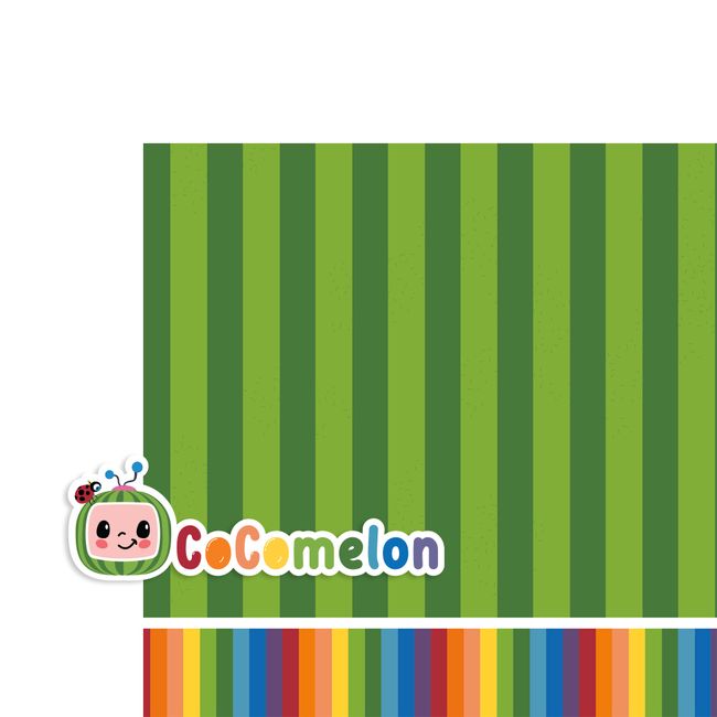 Cocomelon: Cocomelon 2 Piece Print and Cut Kit