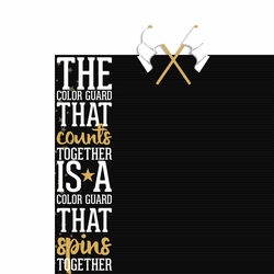 Colorguard Scrapbooking
