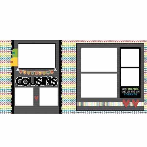 Cousin 2 Page Layout Kit