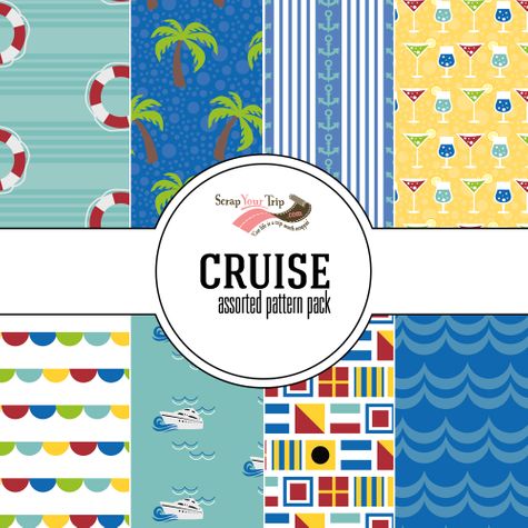 Cruise 12 x12 Assorted Paper Pack