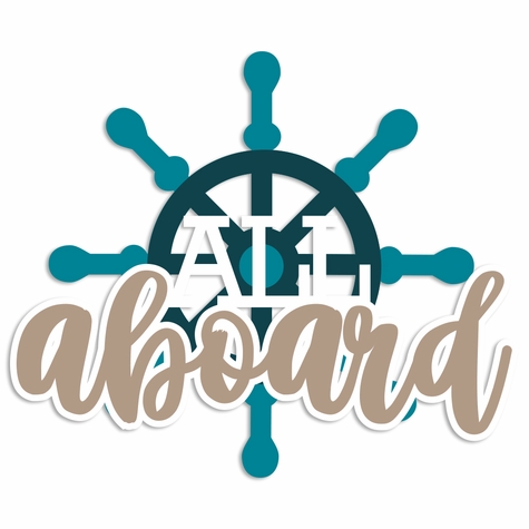 Cruise: All Aboard Laser Die Cut