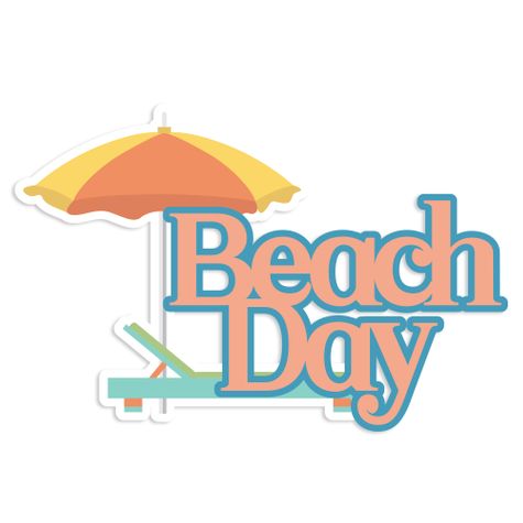 Cruise: Beach Day Print and Cut Laser Die Cut