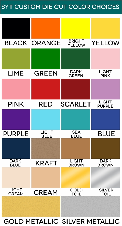 Custom 4 Way 12 x 12 Overlay Laser Die Cut