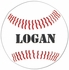 Custom Baseball Laser Die Cut