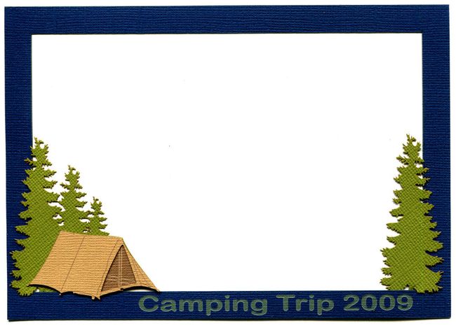 Camping Clipart Border