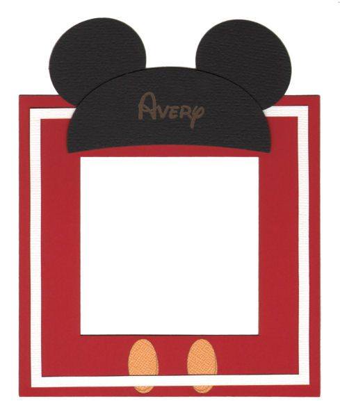 Custom Character Frame Laser Die Cut