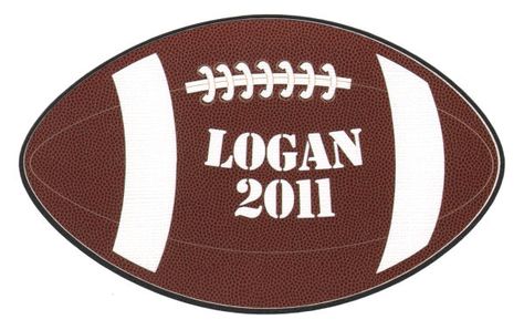 Custom Football Laser Die Cut