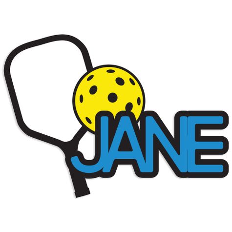 Custom Pickleball Laser Die Cut