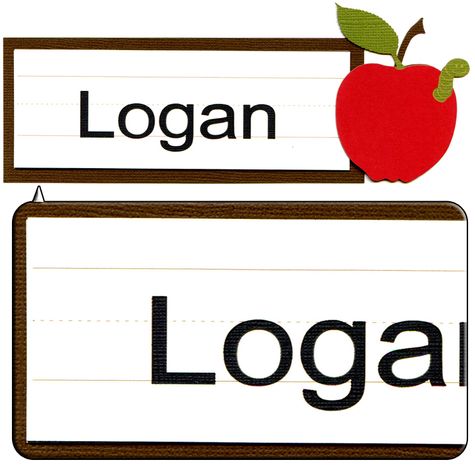 Custom School Name Laser Die Cut