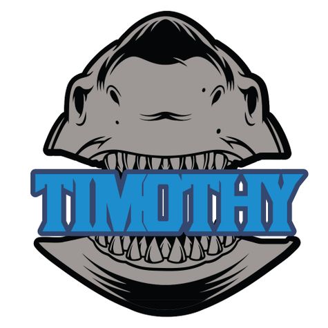 Custom Shark Laser Die Cut