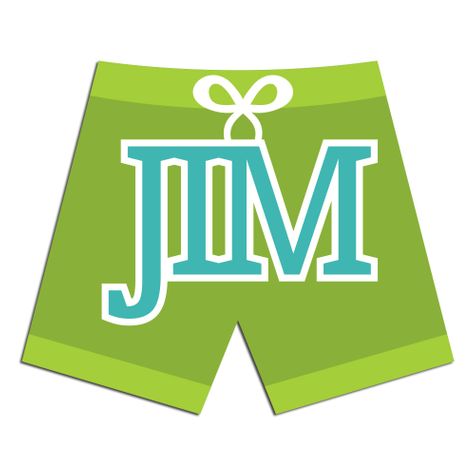 Custom Swim Shorts Laser Die Cut