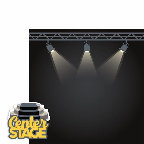 Dance: Center Stage 2 Piece Print and Cut Kit