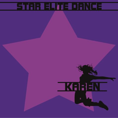 Dance Custom 12 x 12 Paper