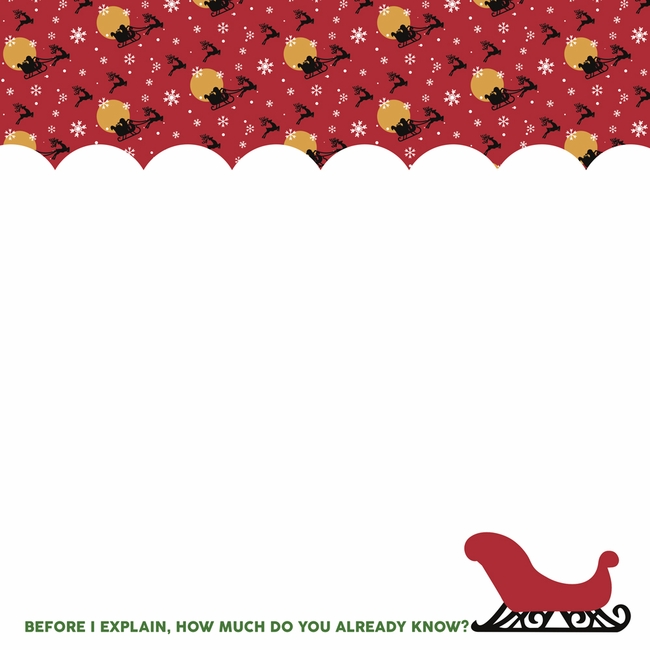 Dear Santa: Dear Santa 12 x 12 Paper