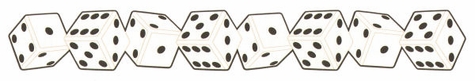 Dice Border Laser Die Cut