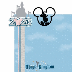 Dis World: 2023 Epcot 3 Piece Print and Cut Kit