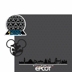 Dis World: 2024 Epcot 3 Piece Print and Cut Kit