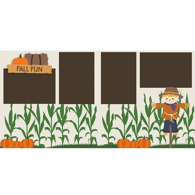Fall Fun 2 Page Layout Kit