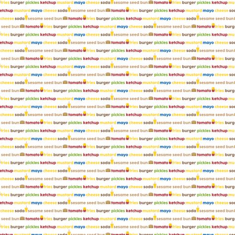 Fast Food: Drive Thru 12 x 12 Paper