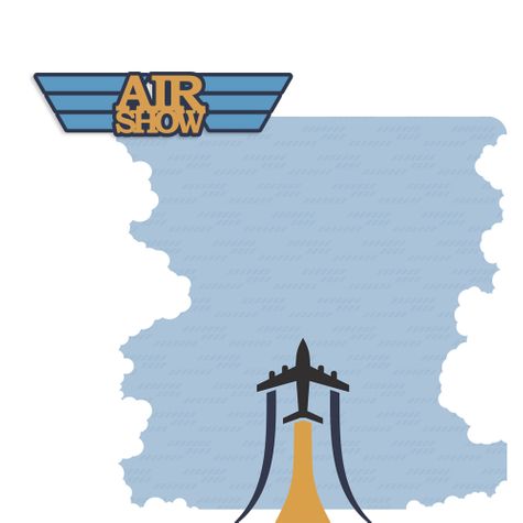 Flight: Air Show 2 Piece Laser Die Cut Kit