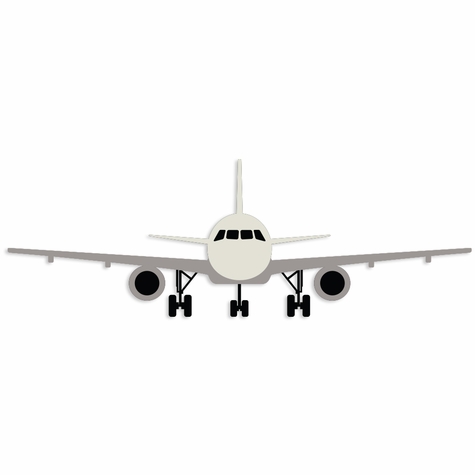 Flight: Airplane Laser Die Cut