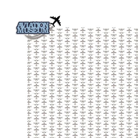 Flight: Aviation Museum 2 Piece Laser Die Cut Kit