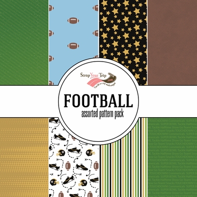 Football Scrapbooking