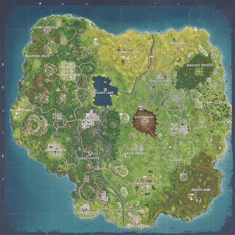 Fortnite: Battle Royale 12 x 12 Paper