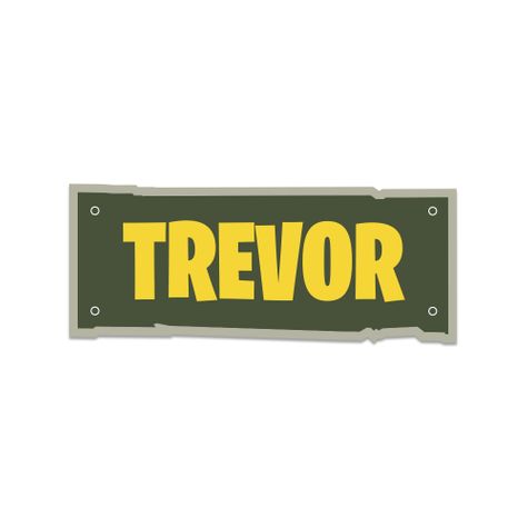 Fortnite Custom Name Laser Die Cut