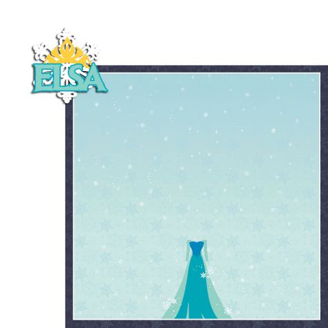 Frozen: Elsa 2 Piece Laser Die Cut Kit