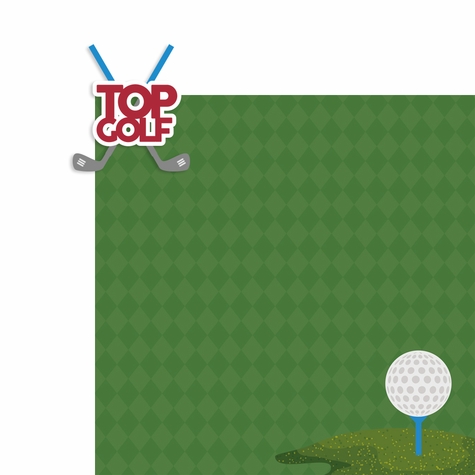 Games: Top Golf 2 Piece Laser Die Cut Kit