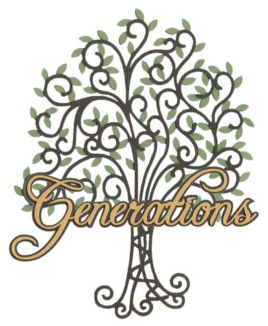 Generations Laser Die Cut