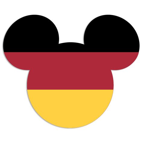 Germany mouse head Laser Die Cut
