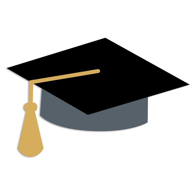 Grad: Grad Cap Laser Die Cut