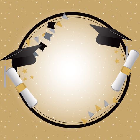 Grad: Graduation Party Print and Cut 12 x 12 Paper