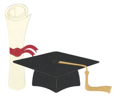 Graduation Page Corner Laser Die Cut