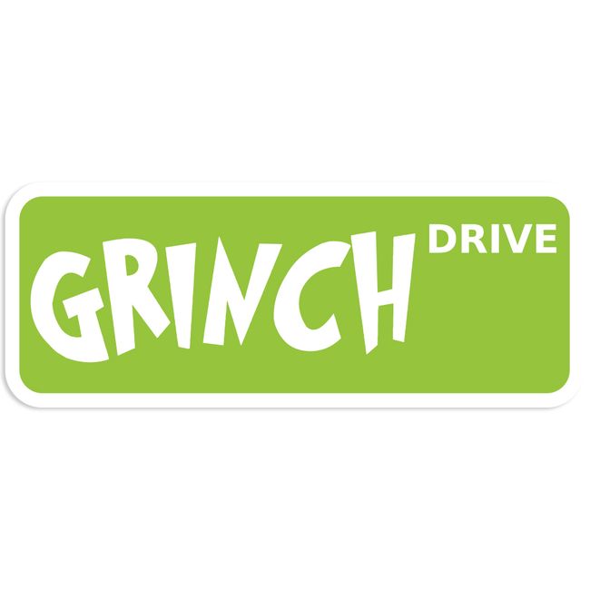Grinch: Grinch Drive Laser Die Cut