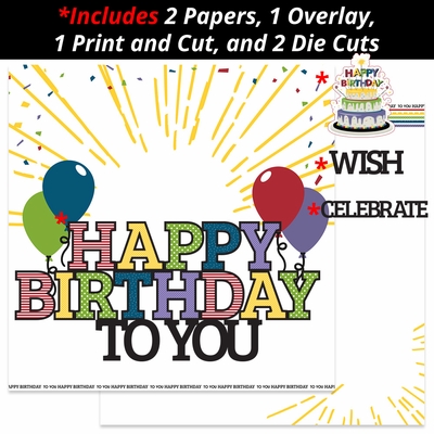 Birthday and Event Scrapbooking