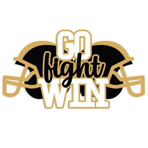 Homecoming: Go Fight Win Laser Die Cut