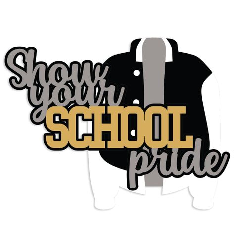 Homecoming: School Pride Laser Die Cut