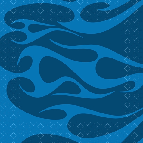 Hot Wheels: Blue Flames 12 x 12 Paper