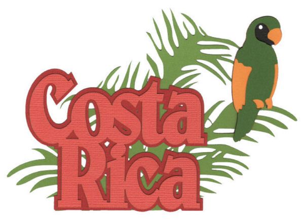 International: Costa Rica Laser Die Cut