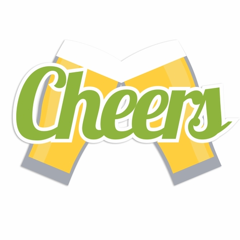 Ireland: Cheers Laser Die Cut