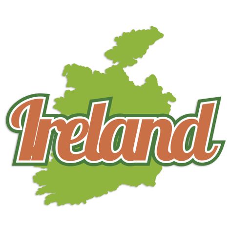 Ireland: Ireland Laser Die Cut