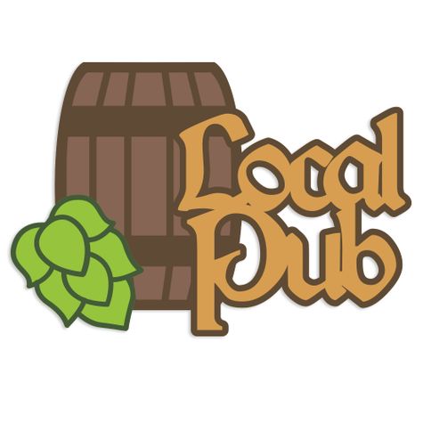 Ireland: Local Pub Laser Die Cut