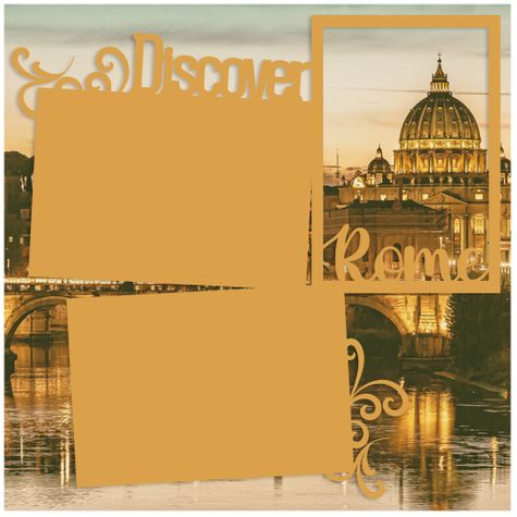 Italy: Discover Rome Frame Kit