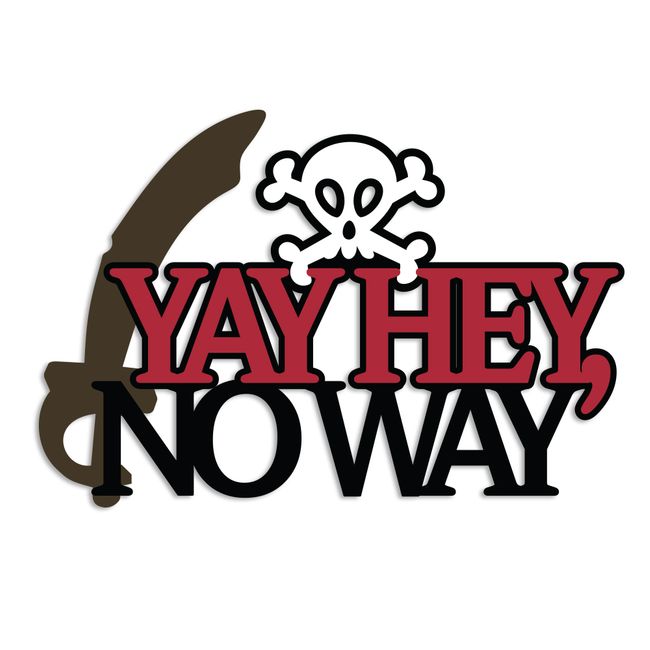 Jake and Pirates: Yay Hey No Way Laser Die Cut